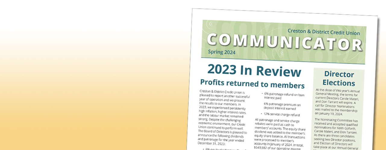 Home | Creston & District Credit Union